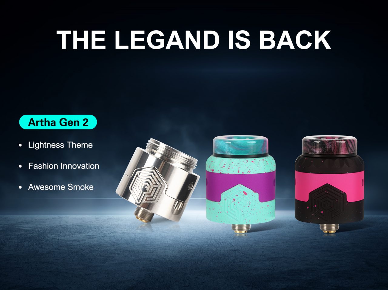ARTHA GEN 2 RDA | ADVKEN® High quality makes healthy vape future!