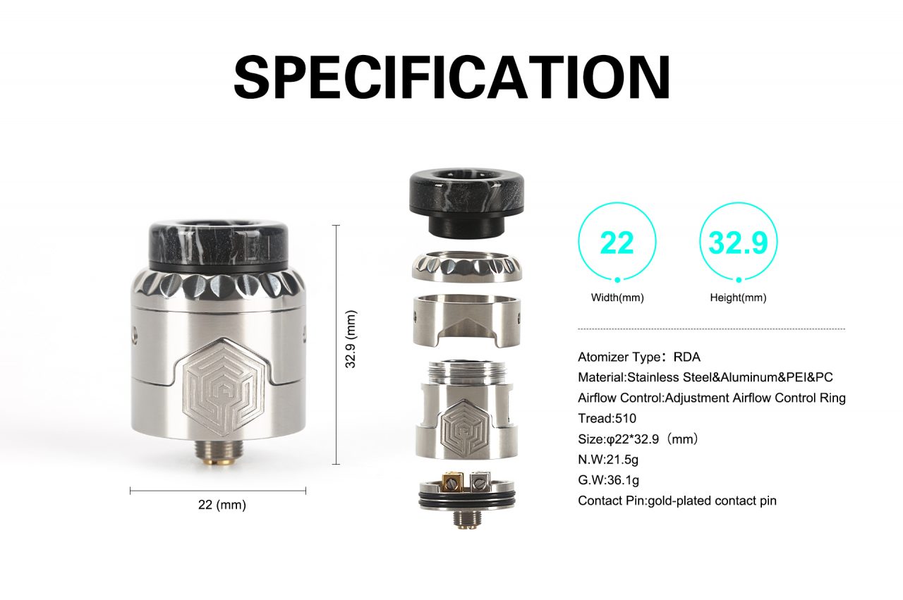 ARTHA GEN 2 RDA | ADVKEN® High quality makes healthy vape future!